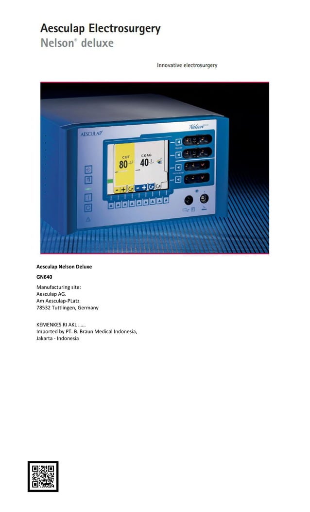 AESCULAP Electrosurgical Unit MonopolarBipolar GN300 (AKL+Brosur+Spek).pdf