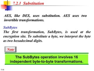 Adnaved encryption standrad slides(aes).ppt