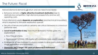 The Economic Diamond Potential of the Kalahari of Botswana | PPT