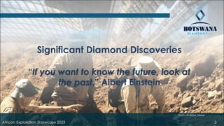 The Economic Diamond Potential of the Kalahari of Botswana | PPT