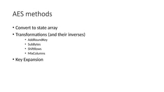 AES Encryption Decryption in Crptography.pptx