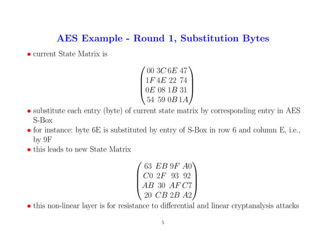 AES Solved Example on Encryption all rounds.pdf