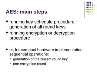 AES effecitve software implementation | PPT