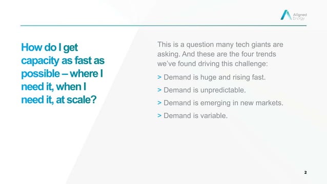 Solving the Capacity Challenge | PPTX