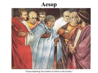 Reading and Writing about Aesop's Fables | PPT