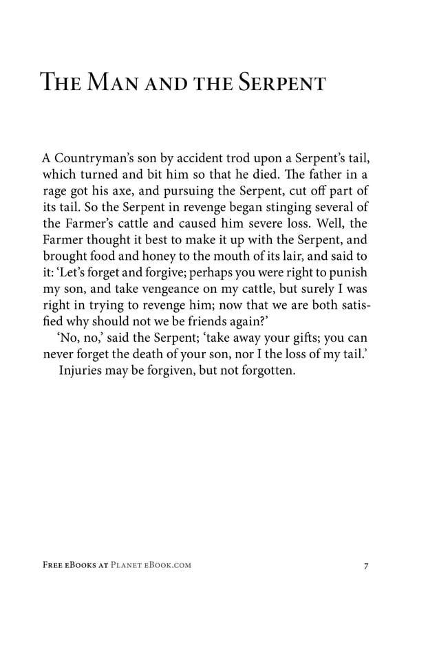 Aesop's fables | PDF | Reptiles | Pets