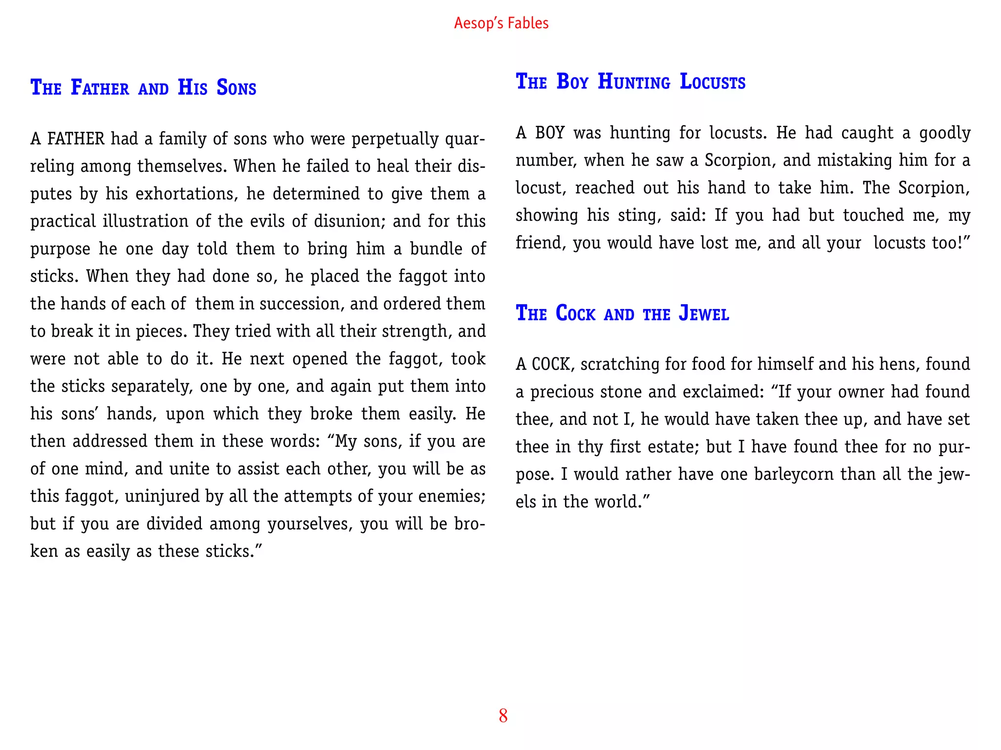 Aesops fables | PDF