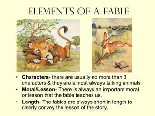 Aesopsfables | PPT | Books and Literature