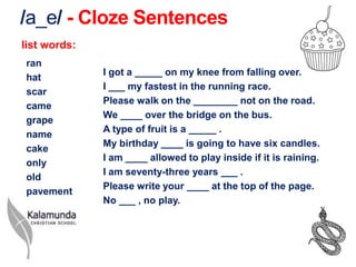 Y1 A e spelling powerpoint sh 2012 (1) | PPT