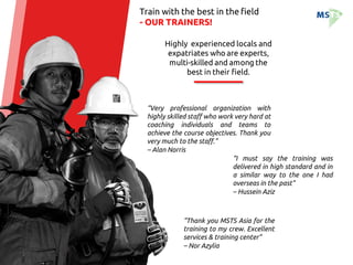 MSTS ASIA - Authorised Entrant & Standby Person (AESP) Training | PDF ...