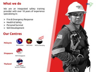 MSTS ASIA - Authorised Entrant & Standby Person (AESP) Training | PPT