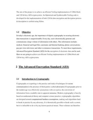 Advanced Encryption Standard (AES) | PDF | Information and Network ...