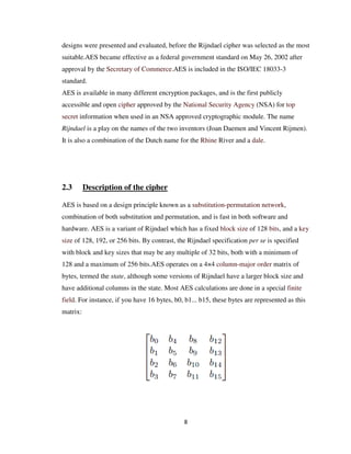 Advanced Encryption Standard (AES) | PDF | Information and Network ...