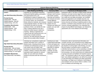 Understanding CASAS/ABE Test Results | PDF