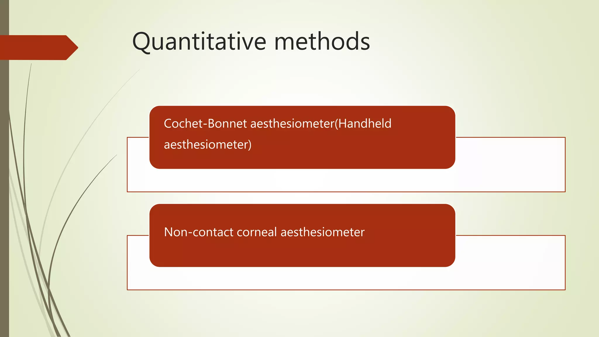 Aesthesiometer | PPTX