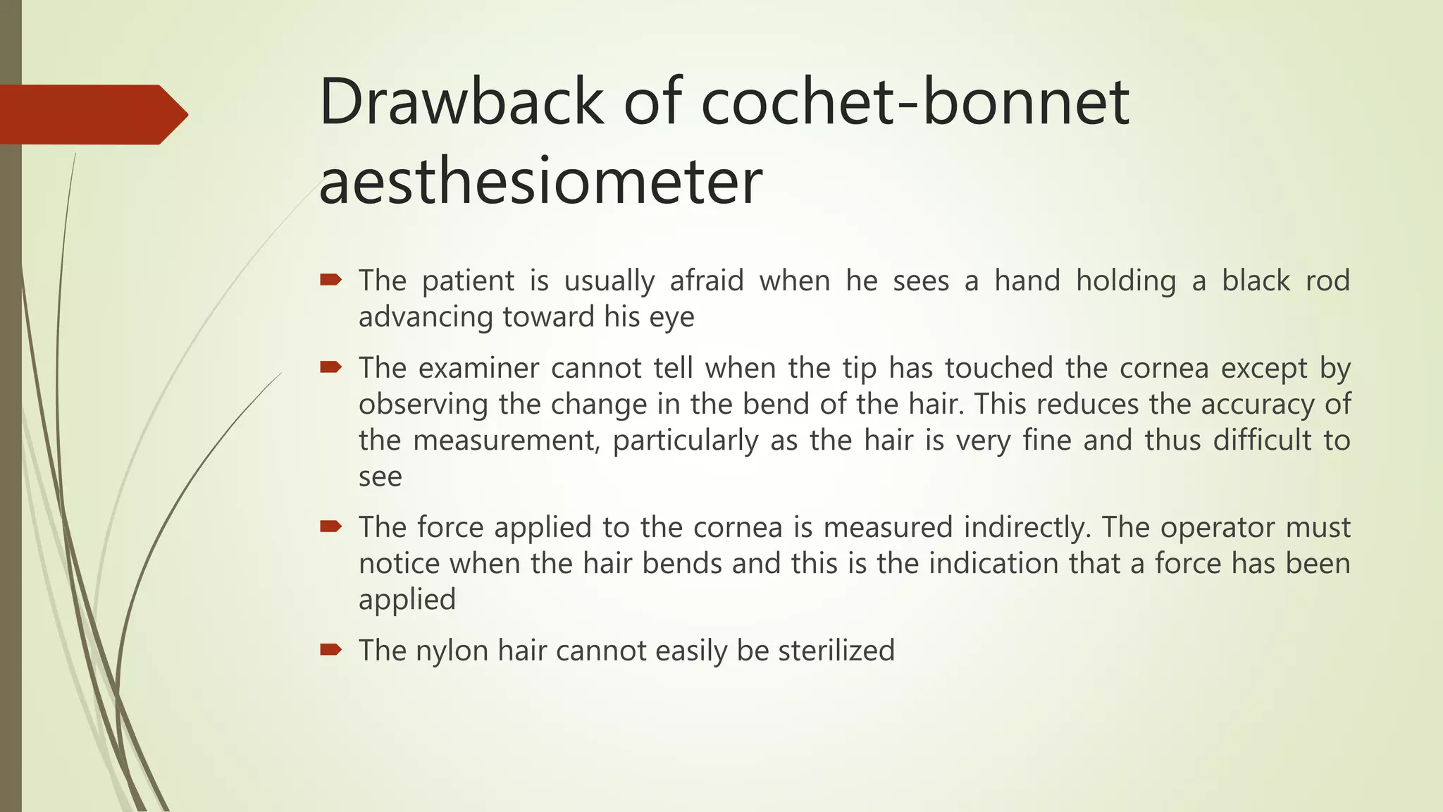 Aesthesiometer | PPTX