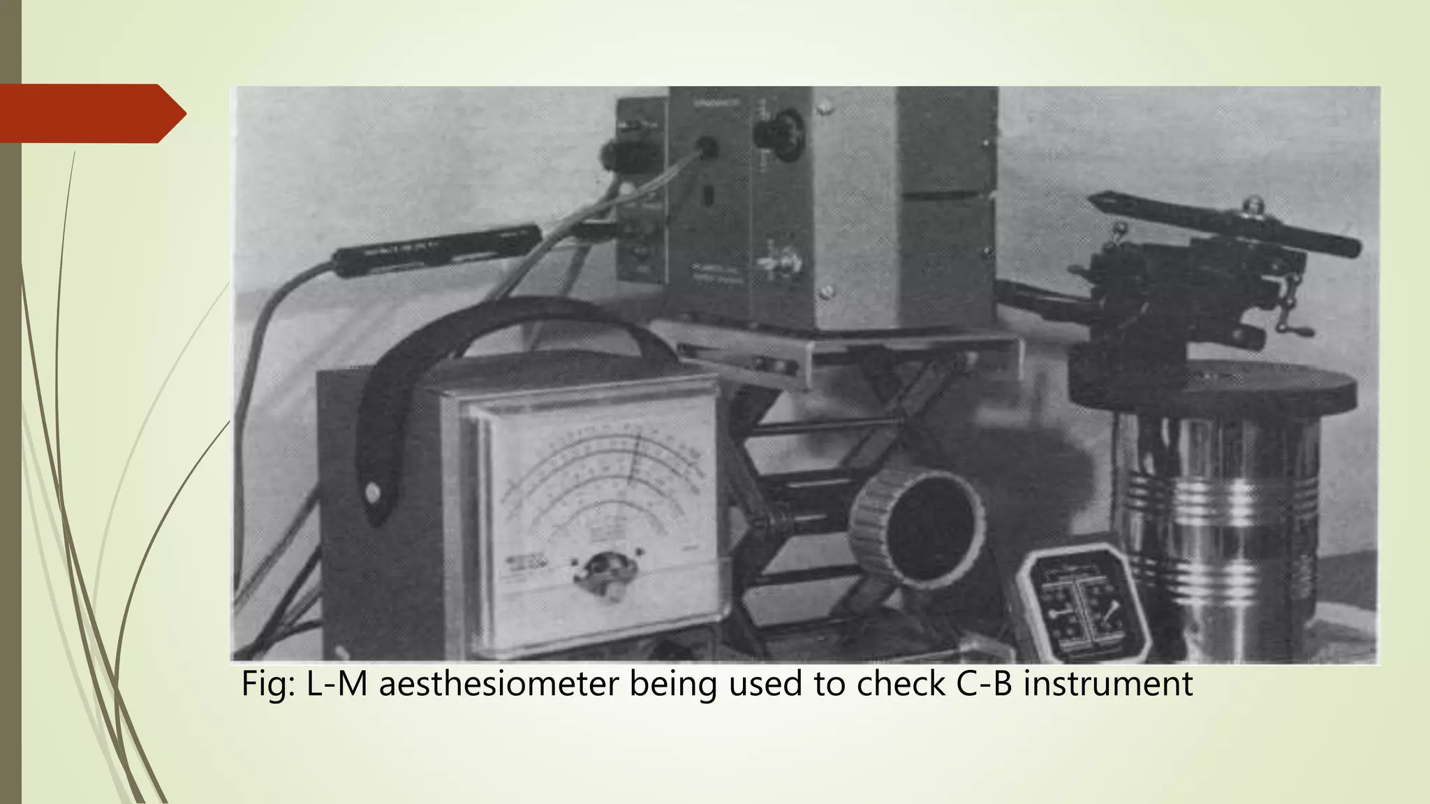 Aesthesiometer | PPTX