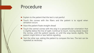 Aesthesiometer | PPTX