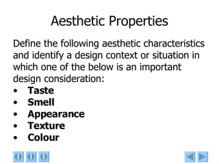 Aesthetic Properties | PPS