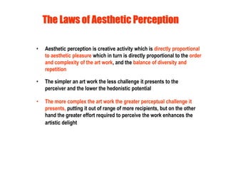 Aesthetic Activity and Modern Aesthetics.ppt