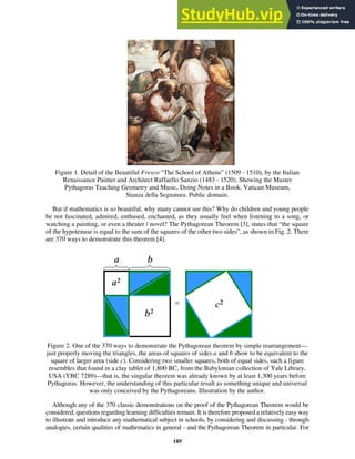 Aesthetical Beauty of Mathematics and the Pythagorean Theorem.pdf