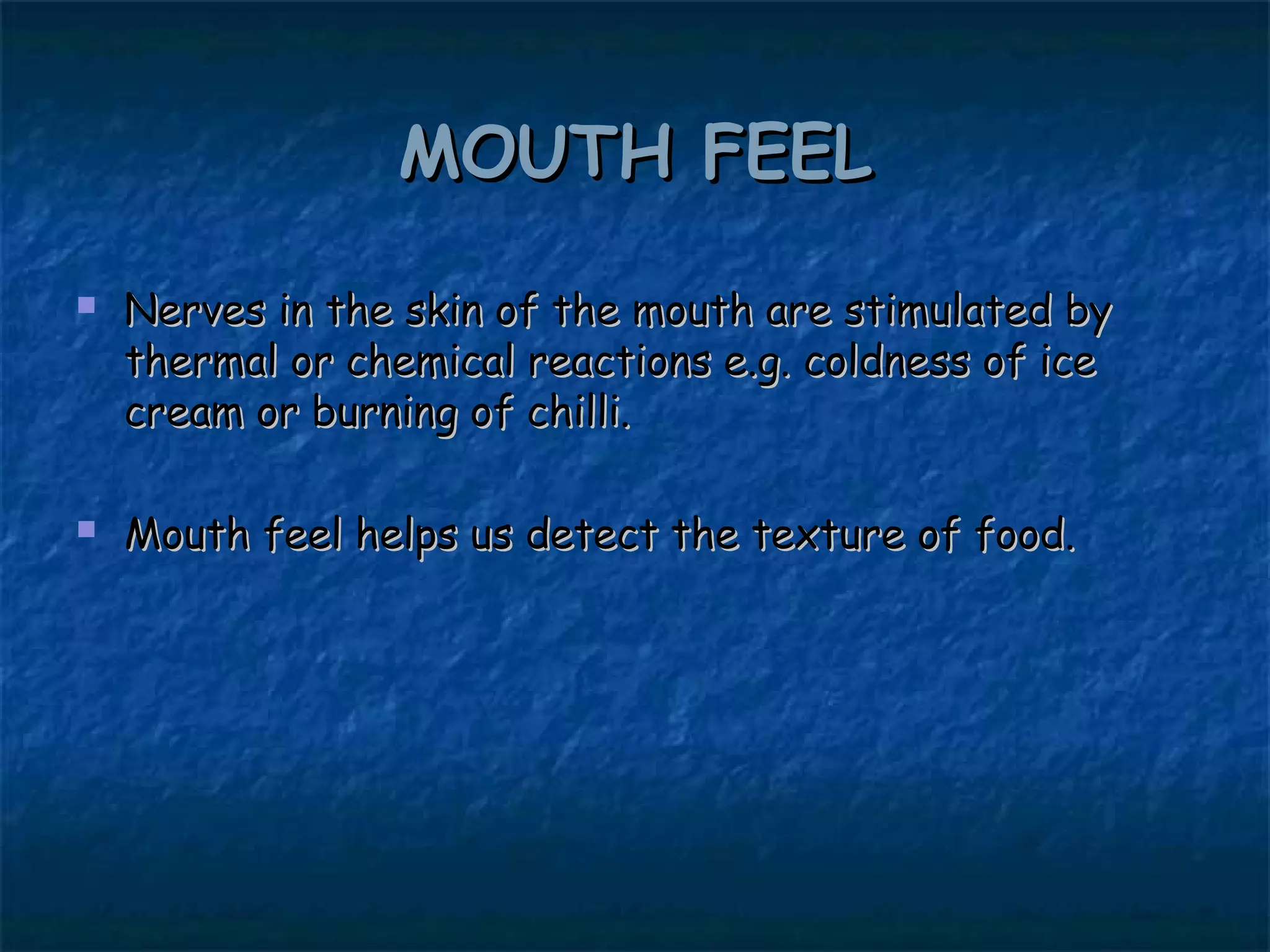 Aesthetic awareness of food | PPT