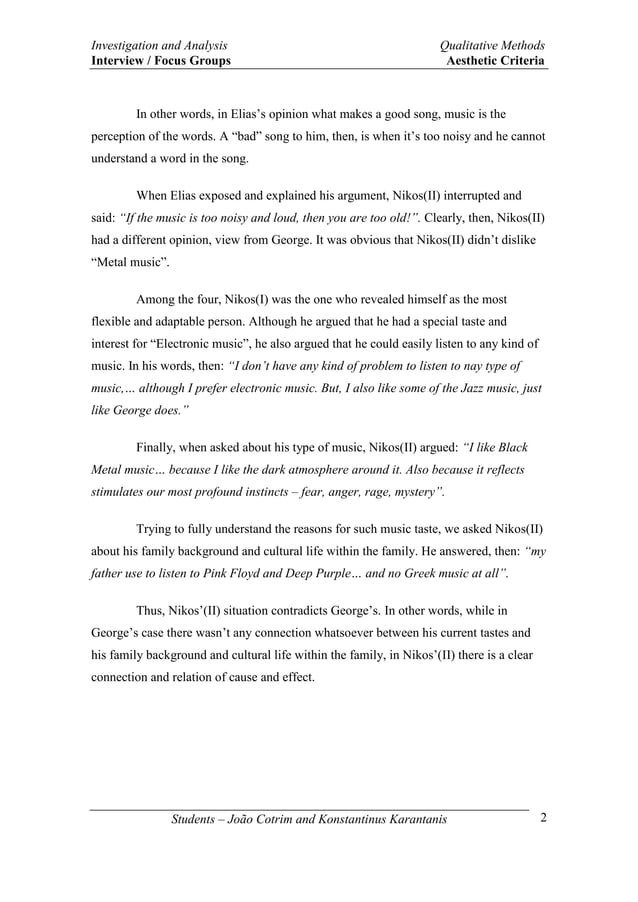 Aesthetic Criteria Essay | PDF