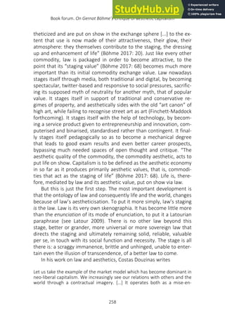 Aesthetic Economy The Key Role Of Atmospheres | PDF