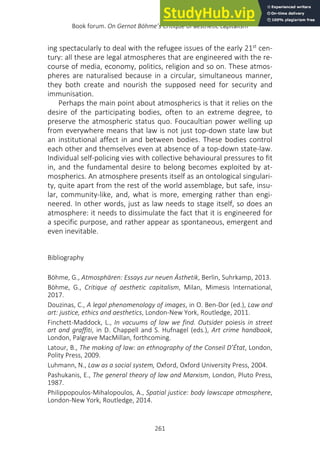 Aesthetic Economy The Key Role Of Atmospheres | PDF