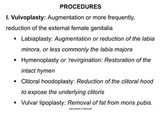 Aesthetic gynecology controversy | PDF