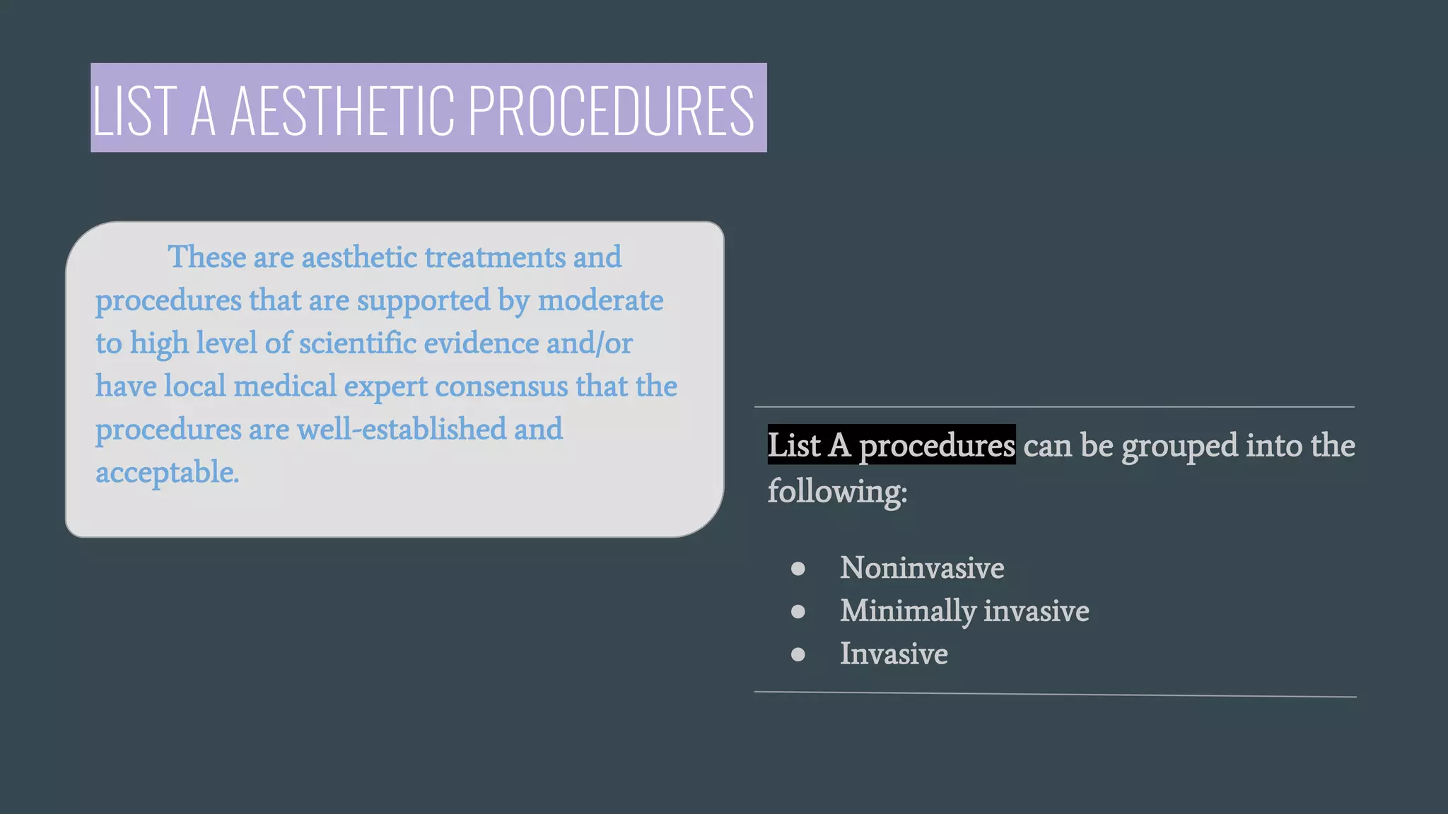 Aesthetic medicine restore | PPT