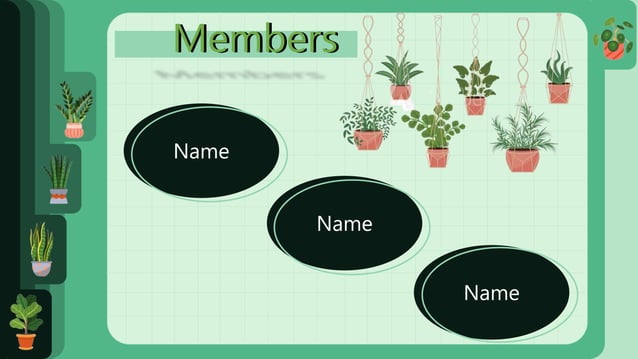 Aesthetic Plant Theme Powerpoint Presentation-3003 | PPTX | Gardening ...