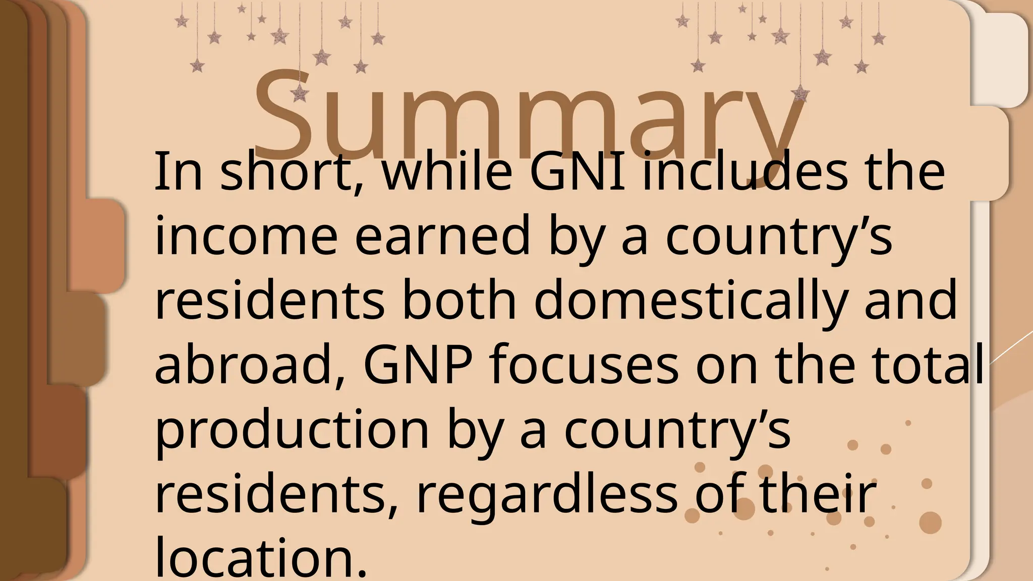 The difference between GNP and GNI Presentation | PPTX