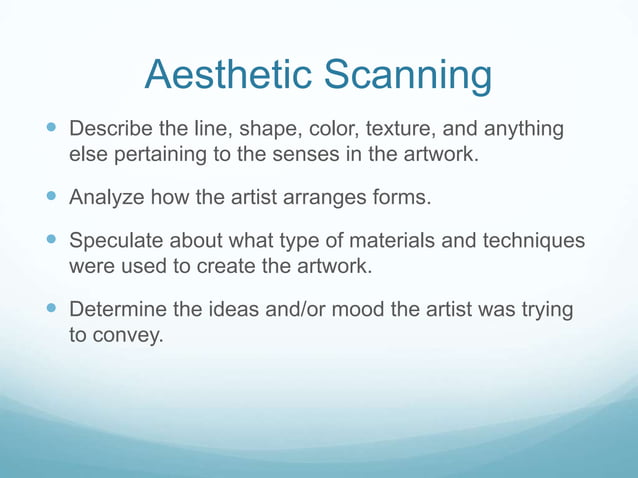 Aesthetic Questions | PPTX