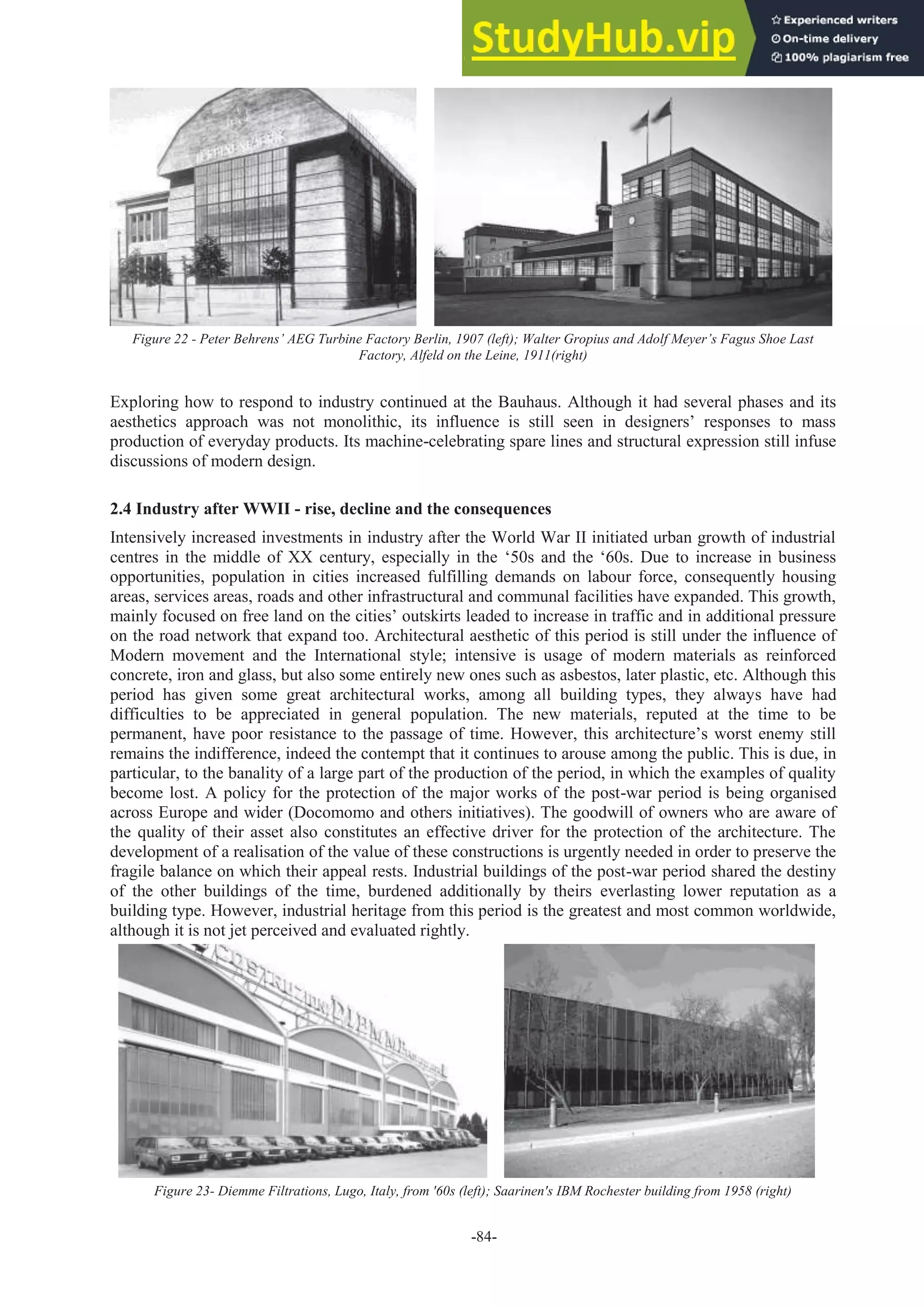 AESTHETICS OF INDUSTRIAL ARCHITECTURE IN THE CONTEXT OF INDUSTRIAL ...