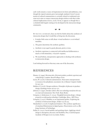 Aesthetics of ixd | PDF