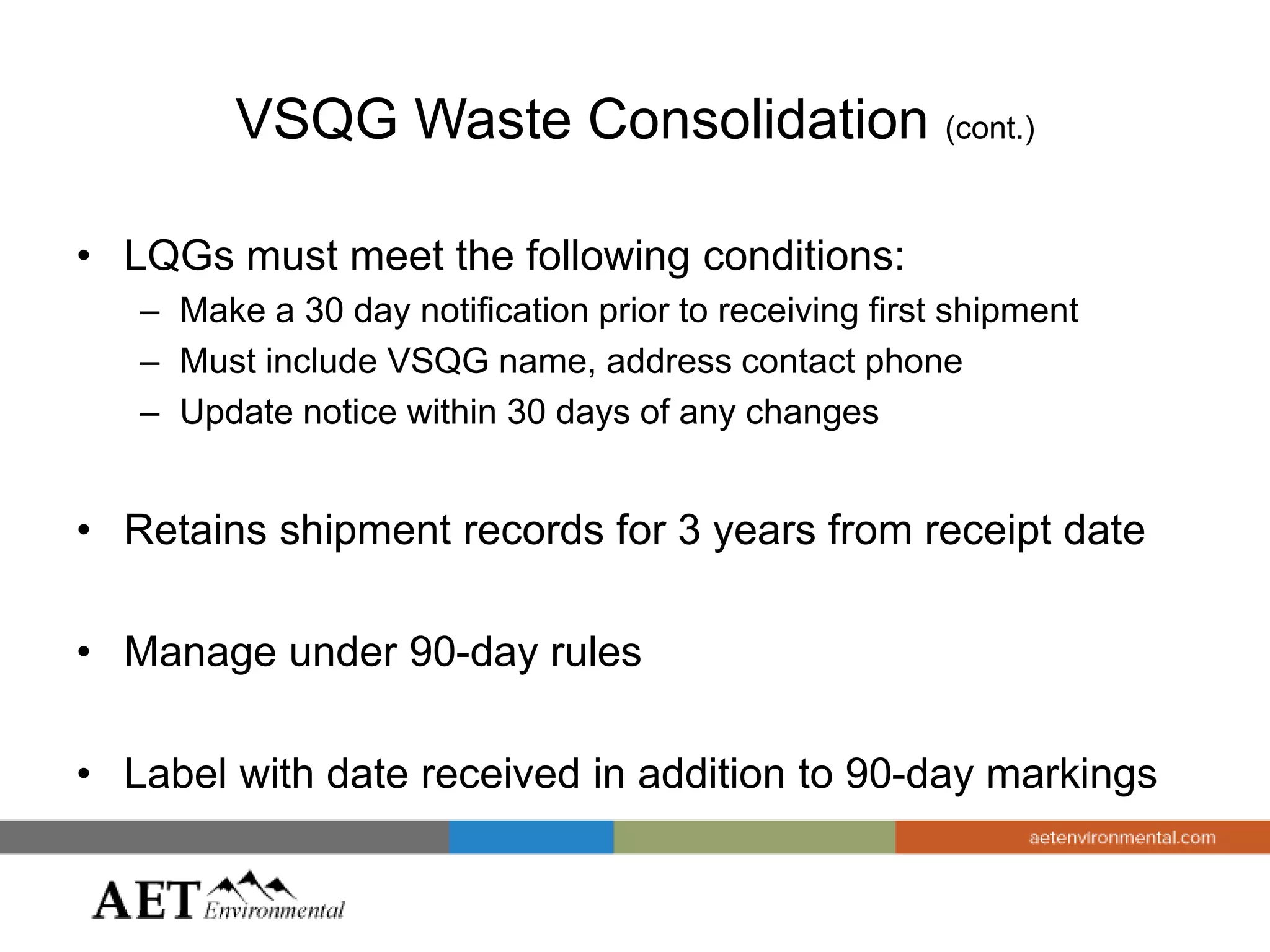Aet presentation-hazardous-waste-generator-improvement-rule-mar.24.17