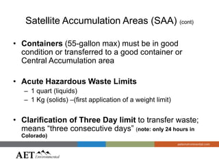 Aet presentation-hazardous-waste-generator-improvement-rule-mar.24.17