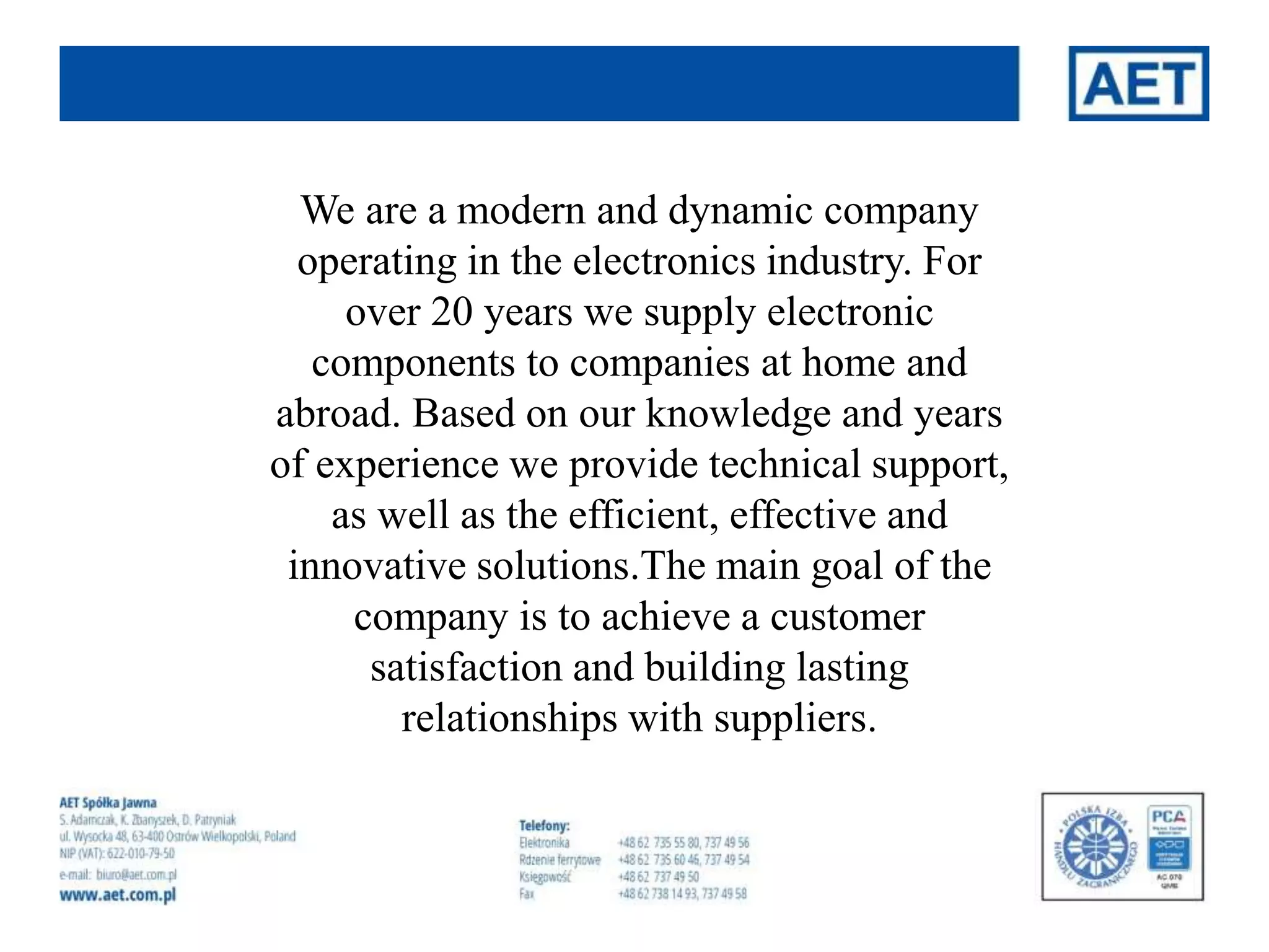 Introduction of AET | PDF