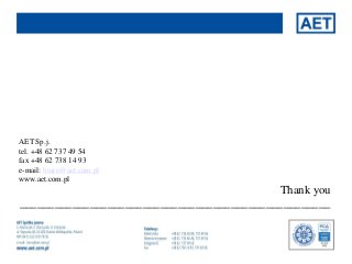 Introduction of AET | PDF