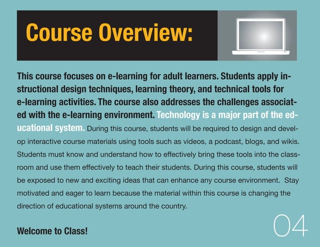 AET541_Introduction to E-Learning | PPT