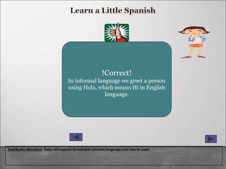 Learn a Little Spanish | PPT
