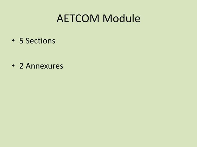 AETCOM | PPTX