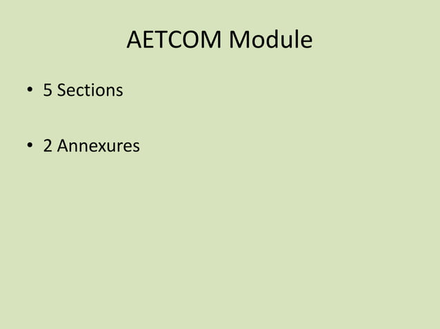 AETCOM | PPTX