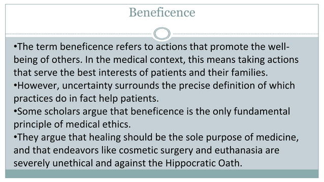 aetcom-bioethics.pptx | Cancer | Diseases and Conditions