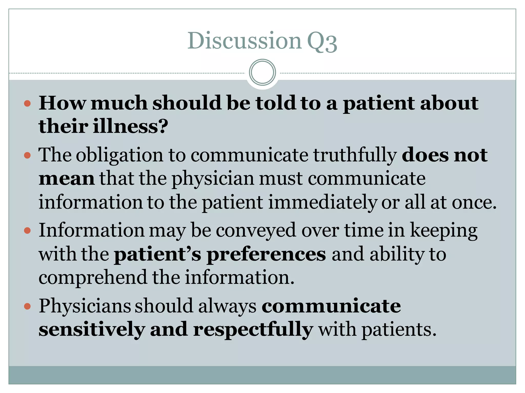 AETCOM module: Bioethics for Undergraduate Medical Students | PDF