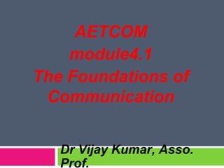 AETCOM ( attitude Ethics and Communication | PPTX