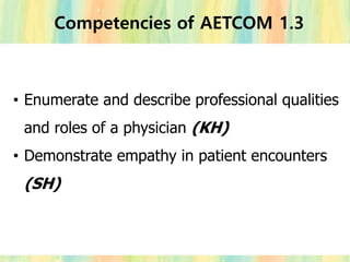 AETCOM 1.3 - Doctor Patient Relationship | PPTX