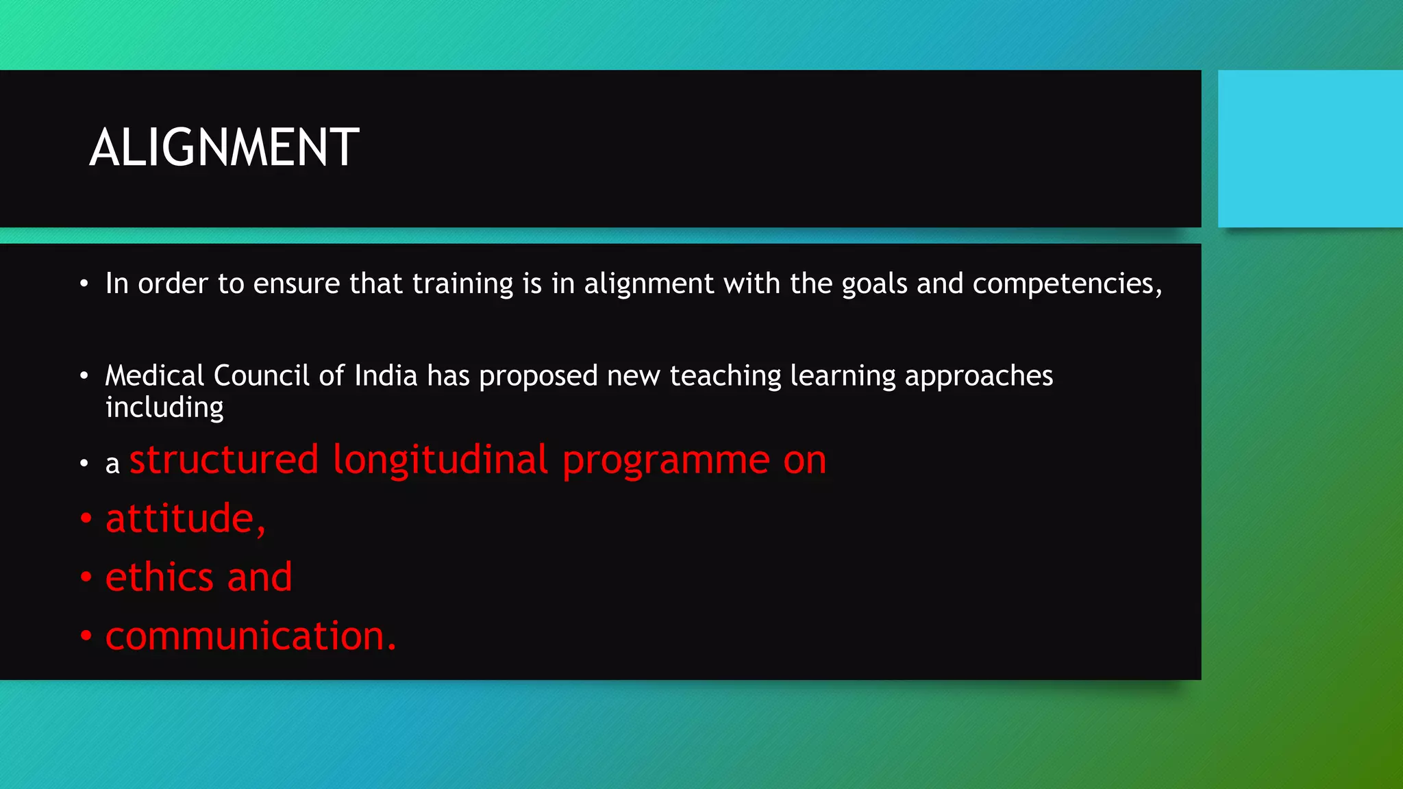 AETCOM ppt by prof satya 2020 | PPTX