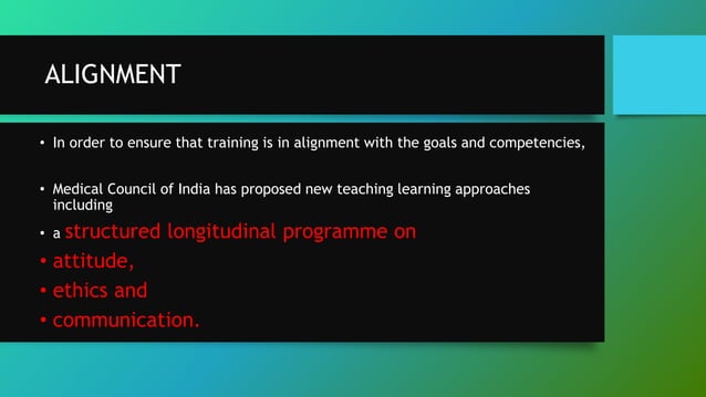 AETCOM ppt by prof satya 2020 | PPTX | Undergraduate Education ...